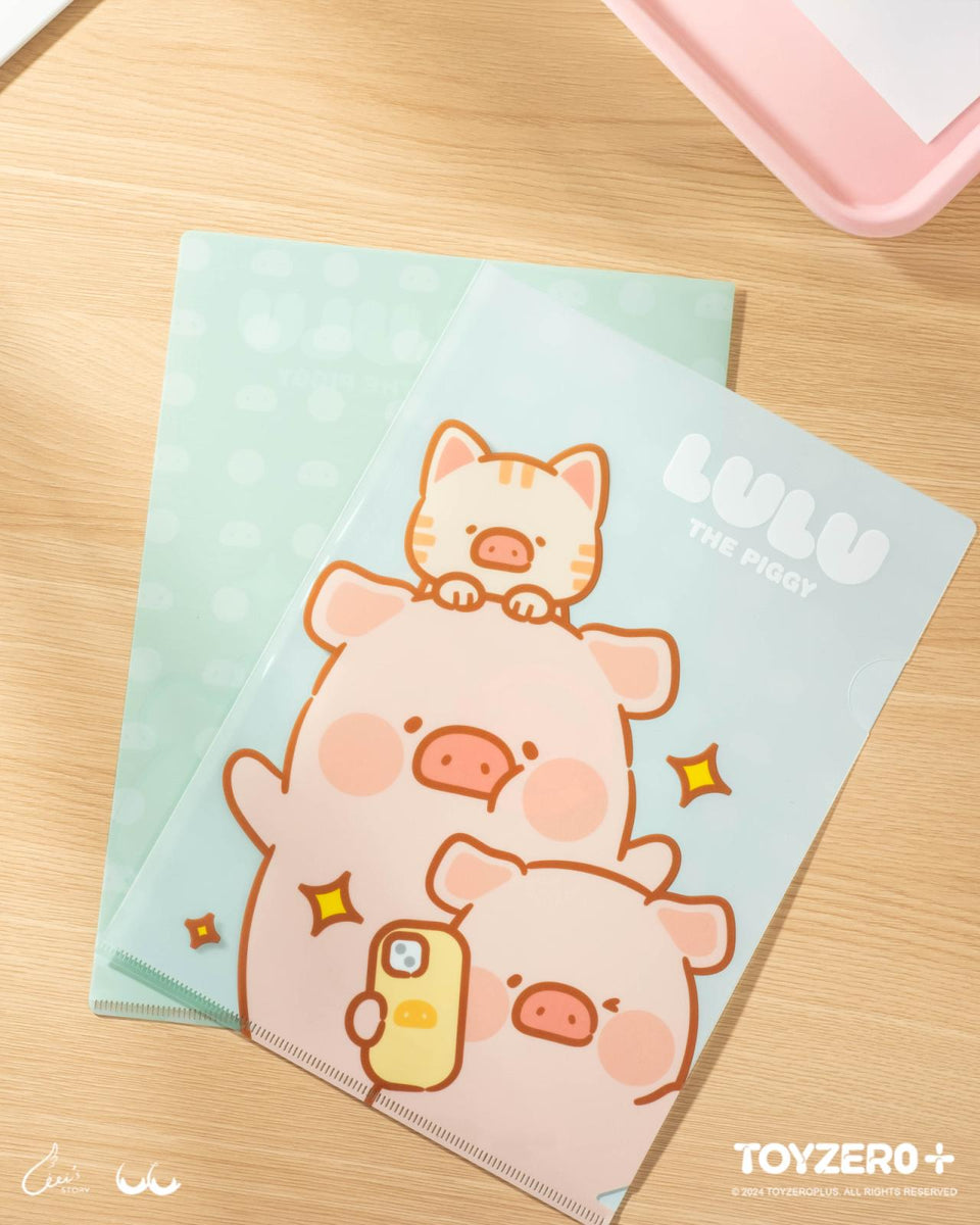 LuLu the Piggy Generic – A4 File (Let's selfie ver.) – LuLu The Piggy