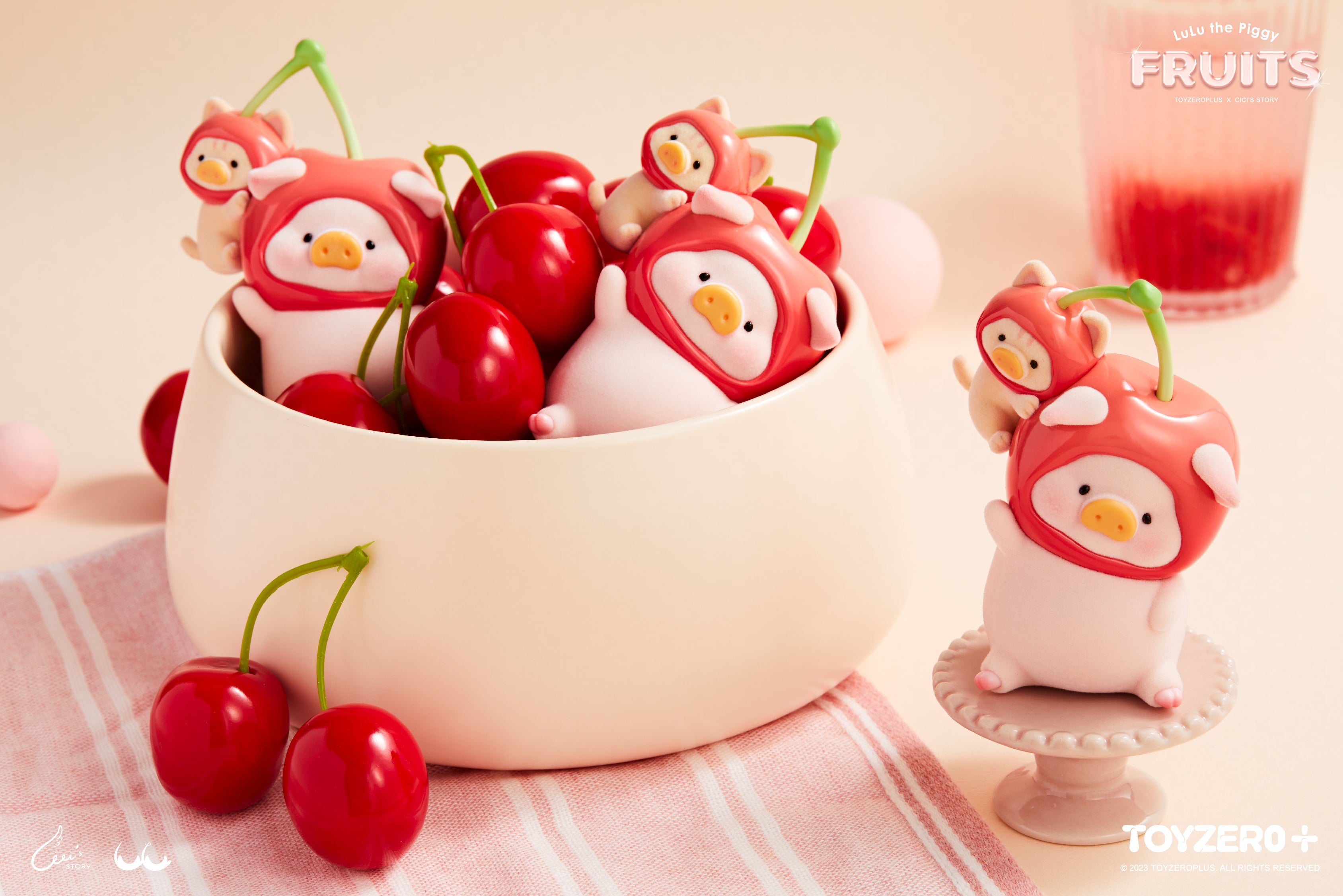 LuLu The Piggy Fruit - Cherry