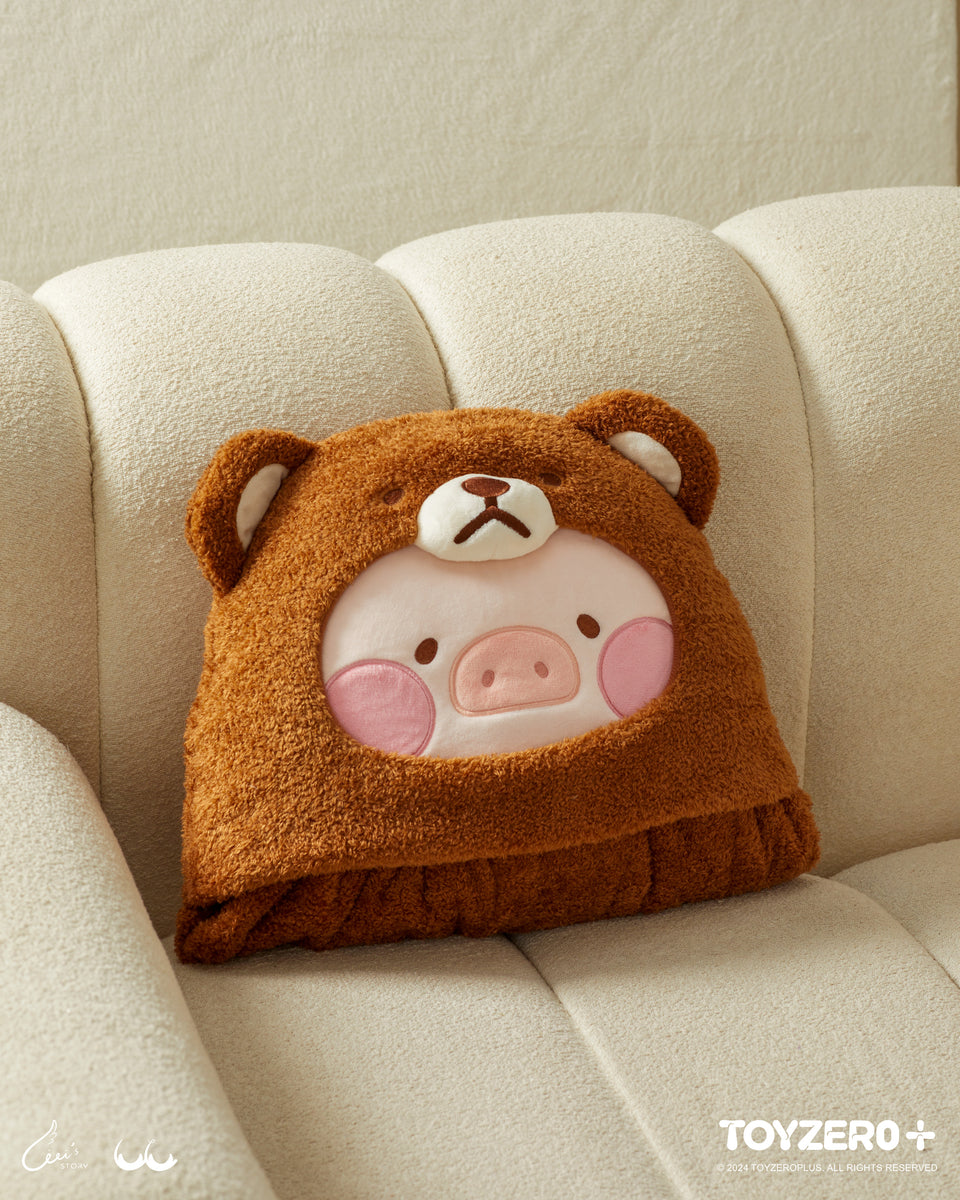 LuLu the Piggy Costume Series - Blanket with Hat – LuLu The Piggy