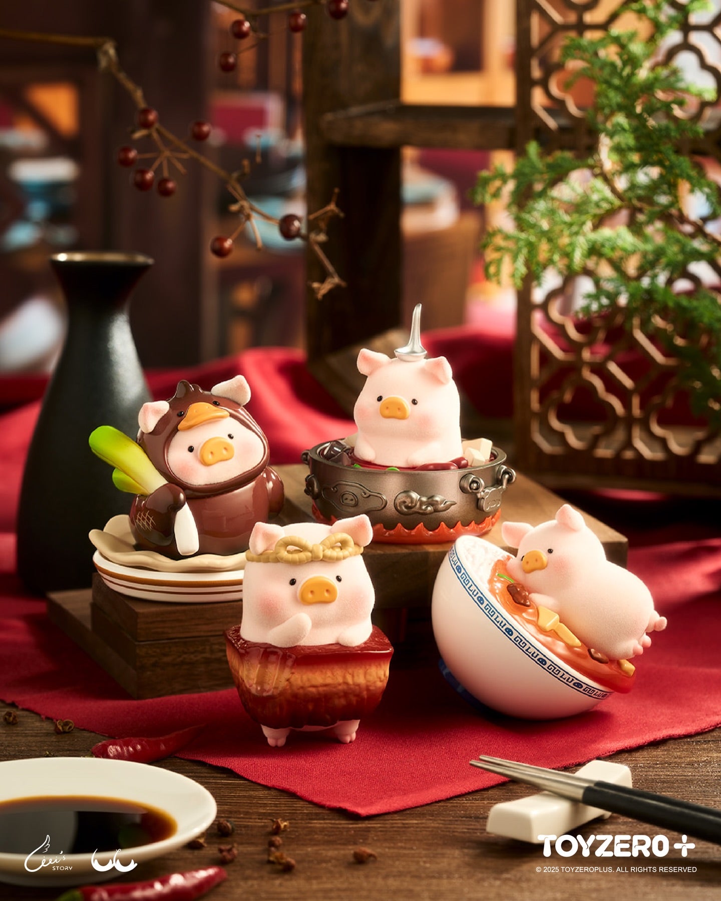 罐頭豬LuLu Lu家小館系列 (盲盒) – LuLu The Piggy