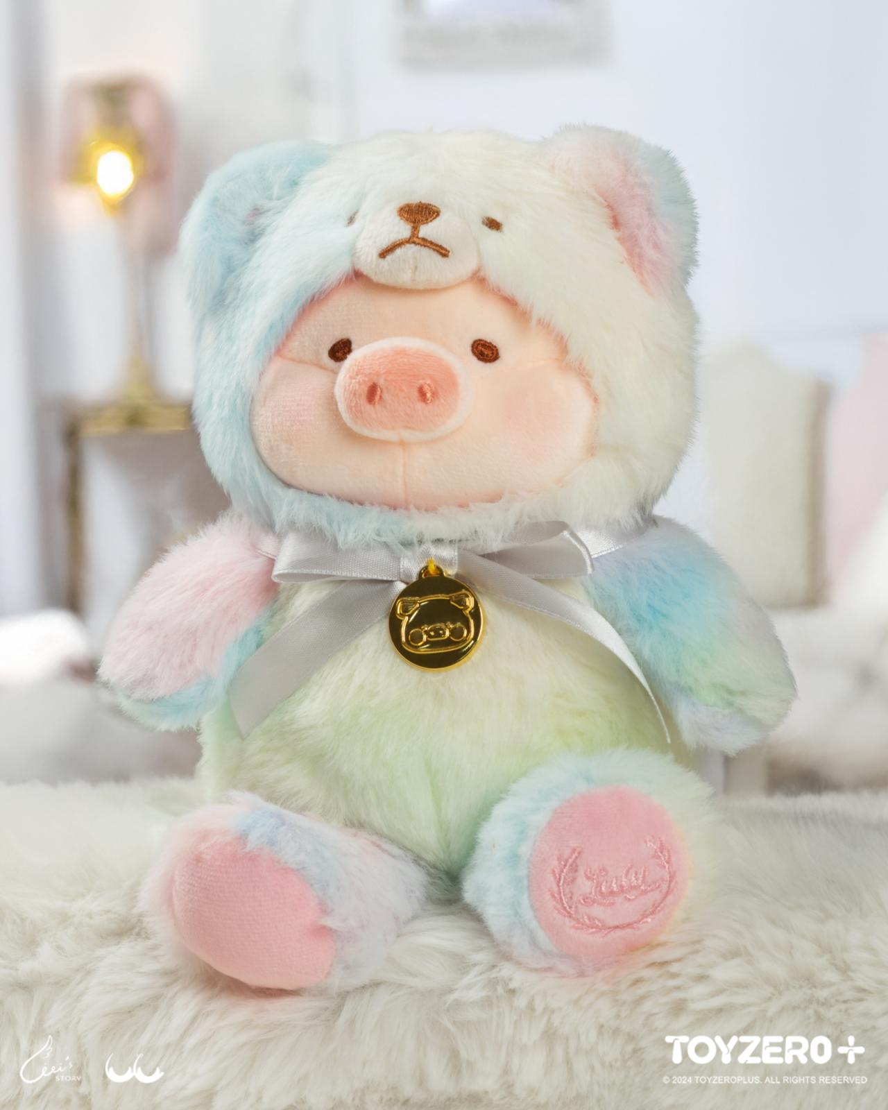 LuLu the Piggy - Teddy LuLu (Heartbeat Edition - Rainbow) – LuLu The Piggy