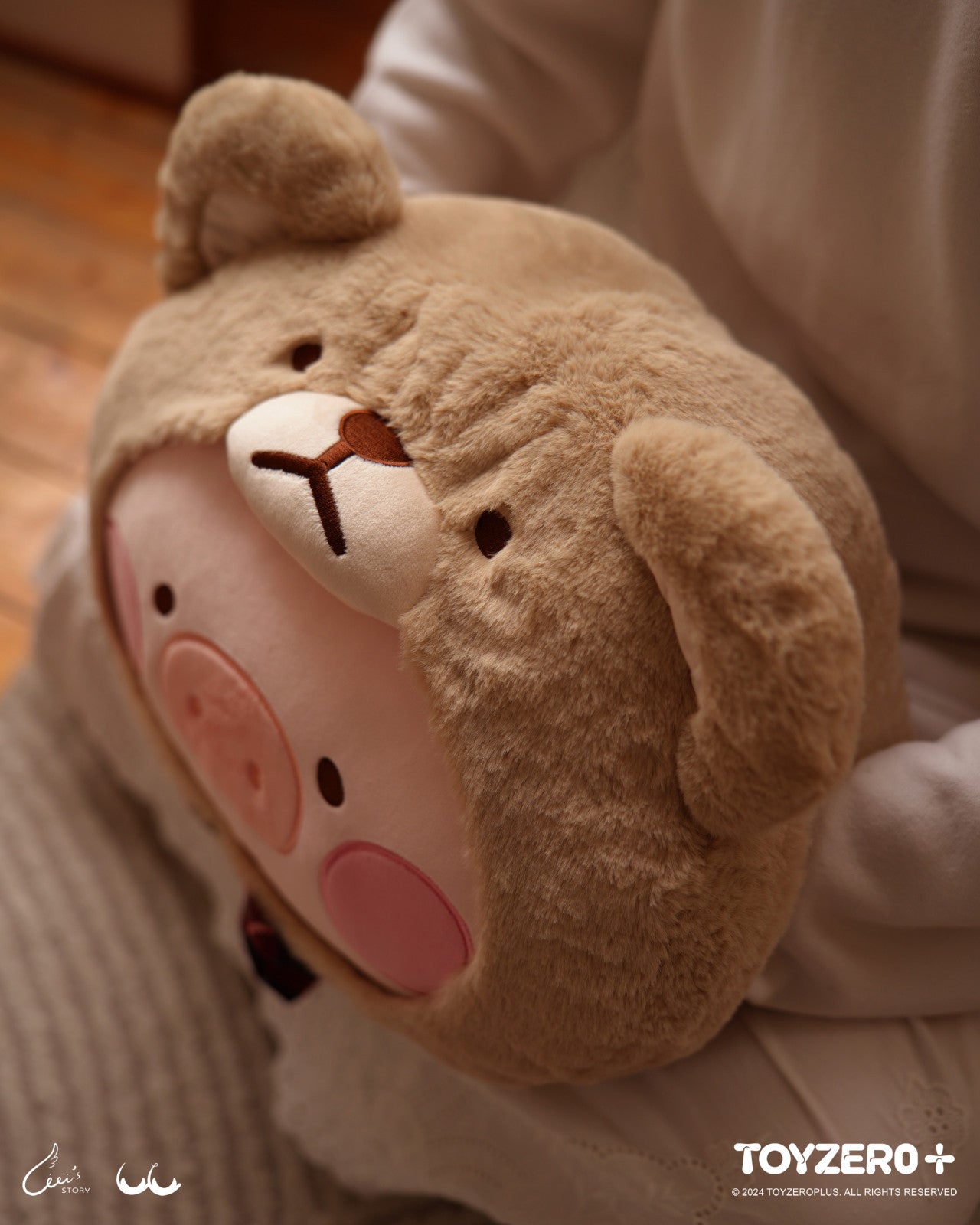 LuLu the Piggy - Teddy LuLu Hand Warmer Cushion + Blanket – LuLu The Piggy