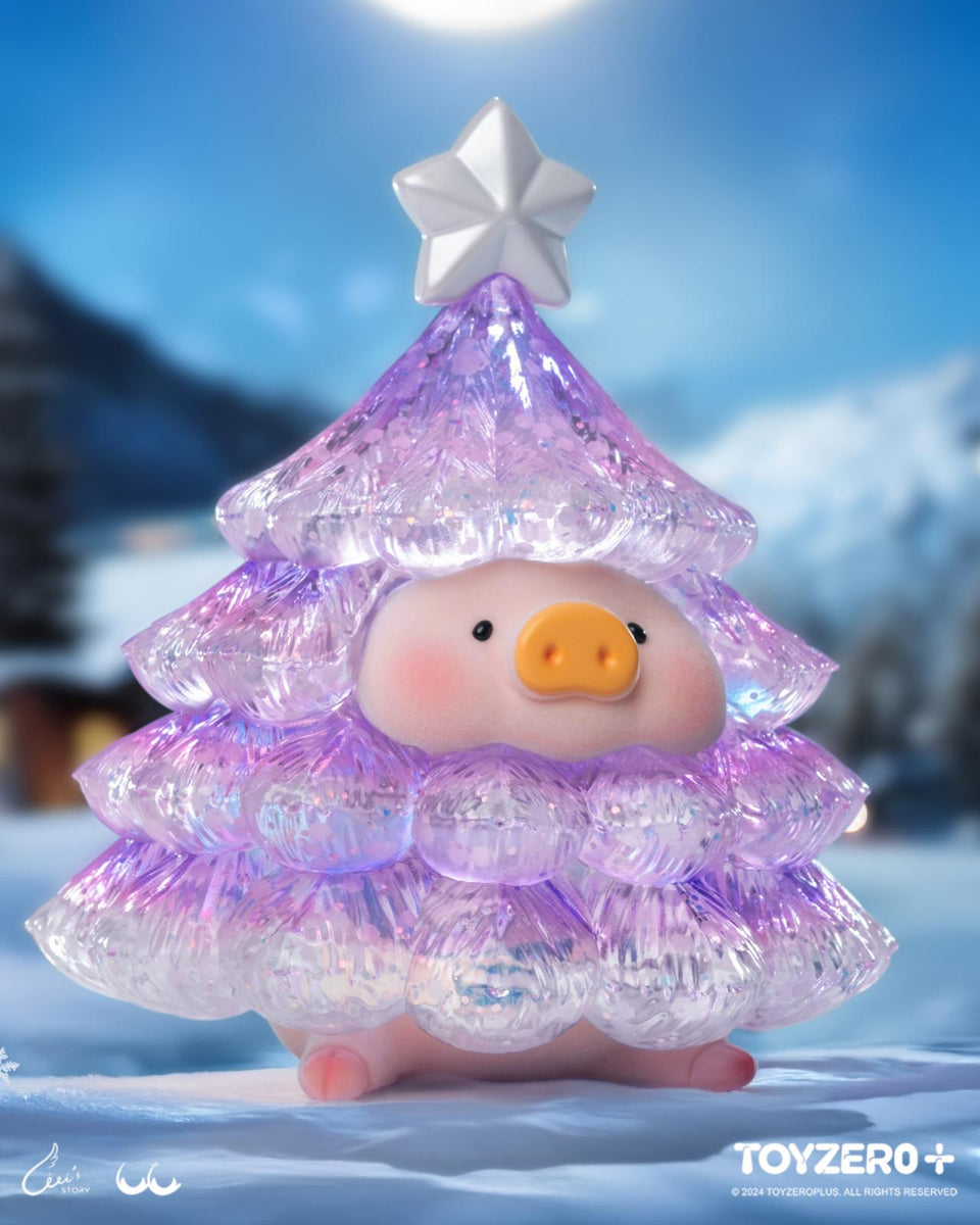 LuLu the Piggy - XL Sparkling Christmas Tree (Silver Lavender) – LuLu ...