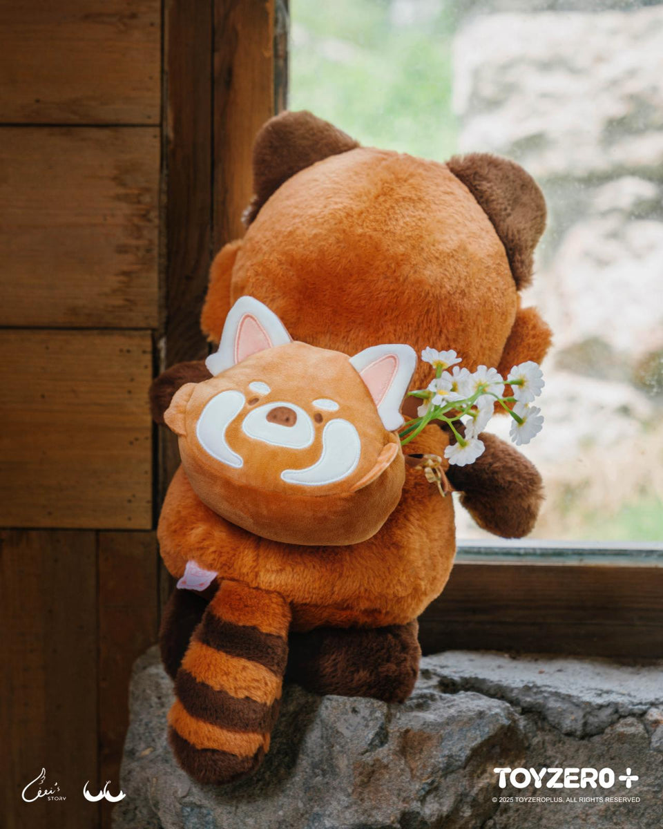 LuLu the Piggy Animal Party - Lively Red Panda Lu Plush – LuLu The Piggy