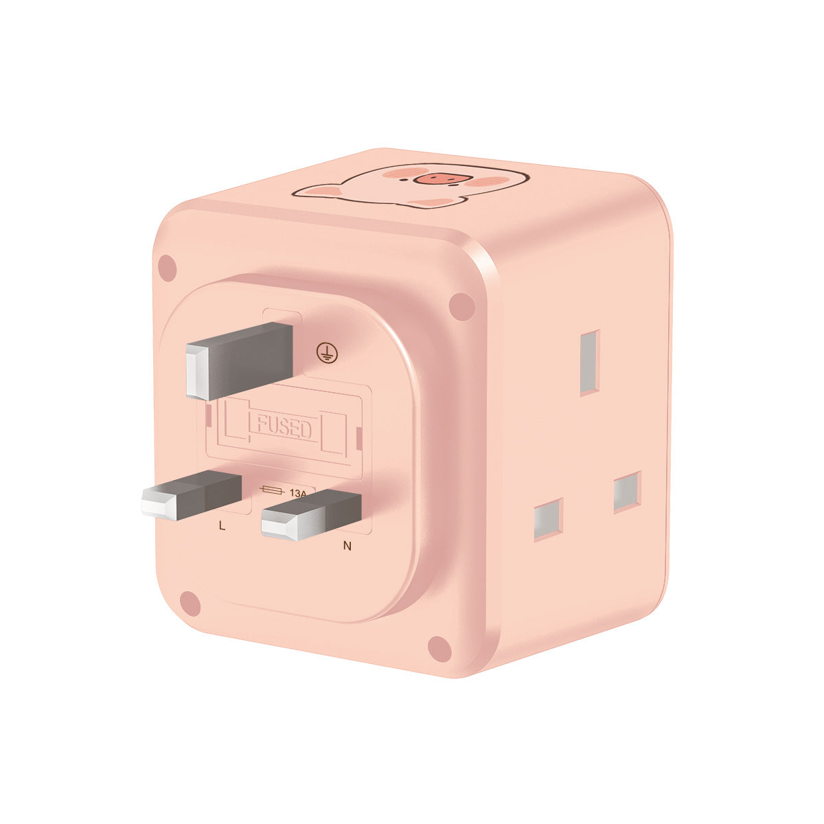 XPower x LuLu the Piggy - Cube shaped Wall Socket Splitter – LuLu The Piggy