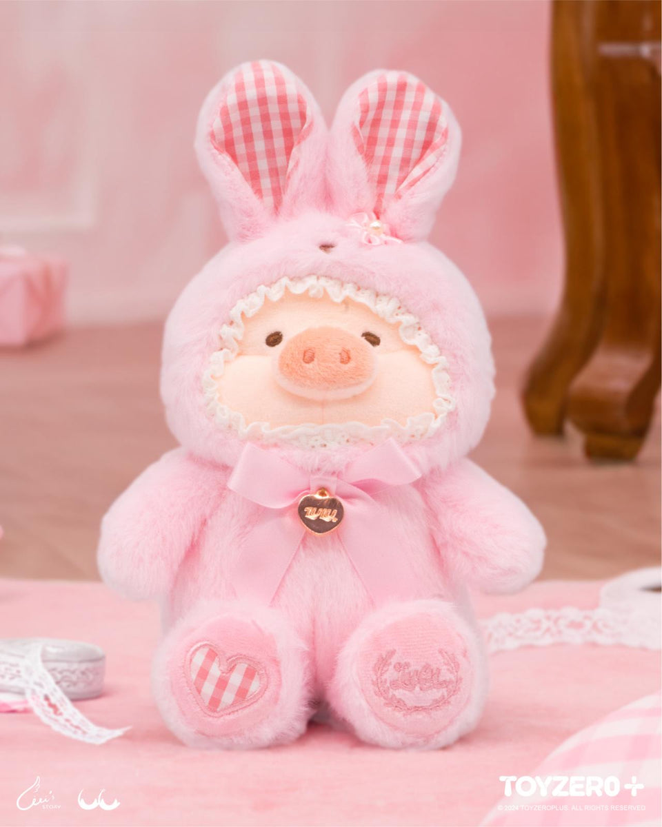 LuLu the Piggy - 23cm Bunny LuLu Plush (Pink ver.) – LuLu The Piggy